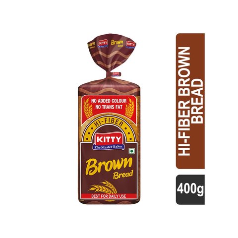 Kitty Hi-Fiber Brown Bread Price - Buy Online at Best Price in India