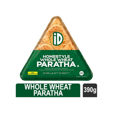 iD Homestyle Whole Wheat Paratha Price - Buy Online at ₹77 in India