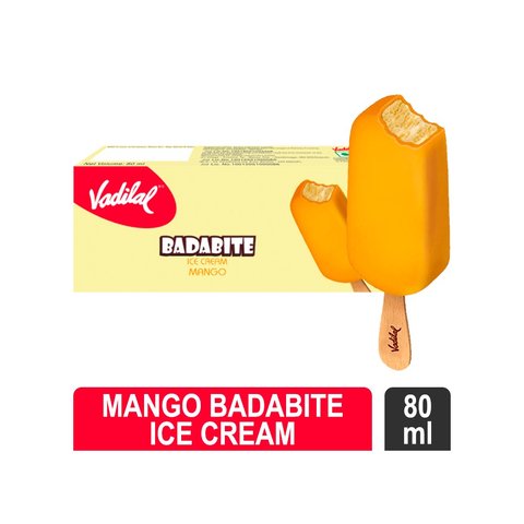 Vadilal Mango Badabite Ice Cream Stick Price - Buy Online at ₹50 in India