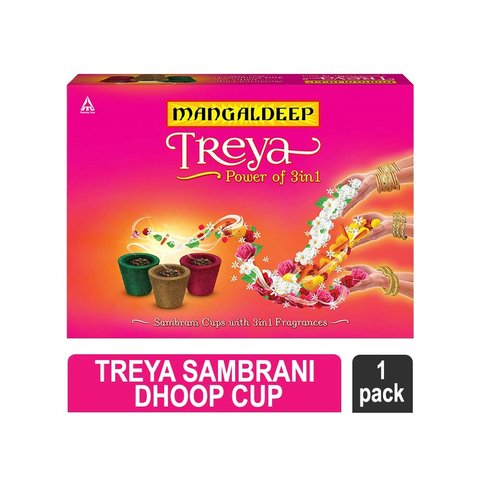 Mangaldeep Treya Sambrani Dhoop Cup Price - Buy Online at Best Price in ...