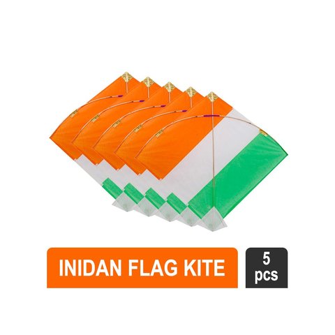 Indian Flag Kite - Pack of 5 Price - Buy Online at Best Price in India