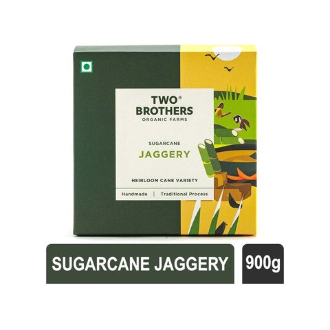 Two Brothers Organic Farms Sugarcane Jaggery Price - Buy Online at Best ...