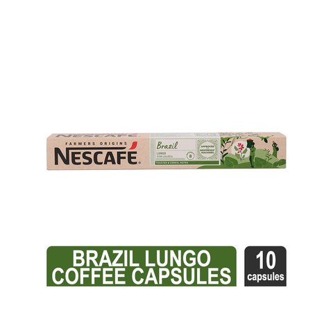 Nescafe Brazil Lungo Coffee Capsules Price - Buy Online at Best Price ...
