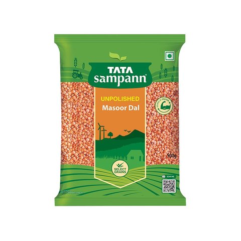 Tata Sampann Unpolished Masoor Dal - Pack of 2 Price - Buy Online at ...