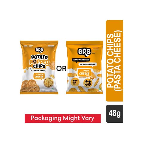 BRB Potato Popped Chips (Pasta Cheese Flavour) Price - Buy Online at ...
