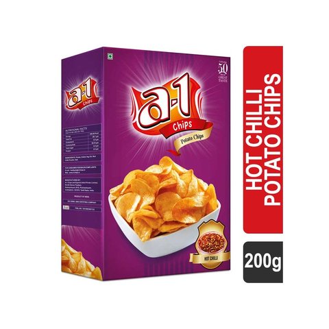 A1 Chips Hot Chilli Potato Chips Price - Buy Online at Best Price in India