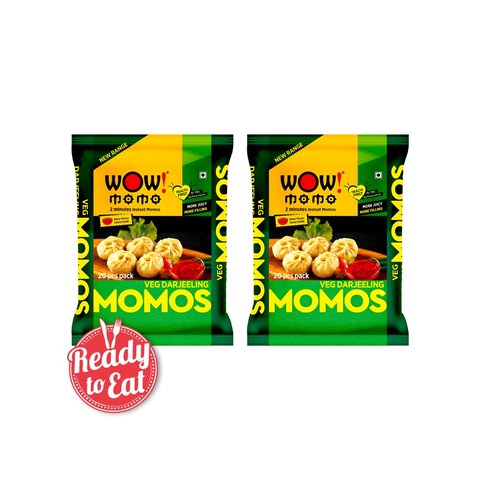 Wow! Momo Veg Darjeeling Momos (Frozen) - Pack of 2 Price - Buy Online ...
