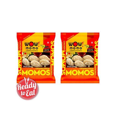 Wow! Momo Chicken Cheese Momos (Frozen) - Pack of 2 Price - Buy Online ...