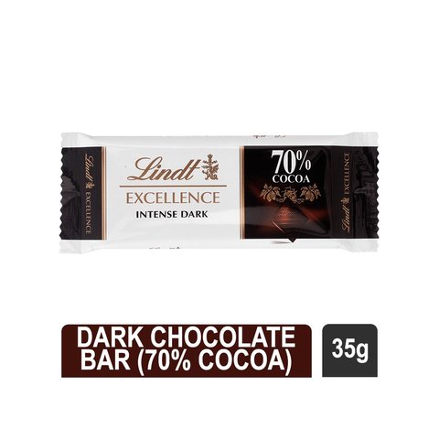 Lindt Excellence Intense Dark Chocolate Bar (70% cocoa) Price - Buy ...