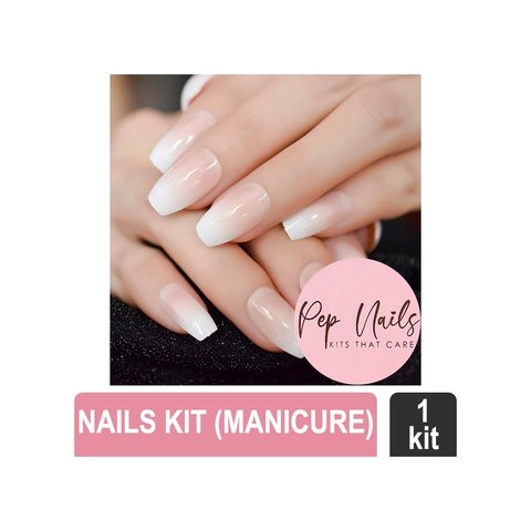 Pep Nails Luxury Press On Nails Kit (Manicure) Price - Buy Online at ...