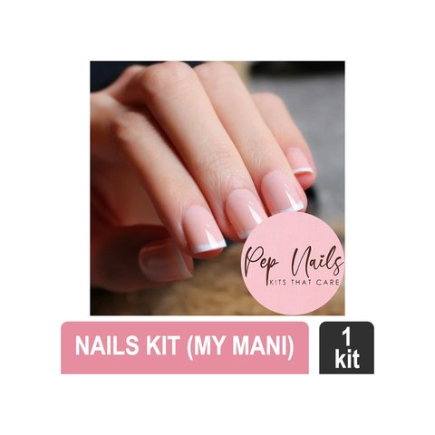 Pep Nails Luxury Press On Nails Kit (My Mani) Price - Buy Online at ...