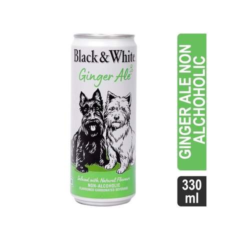 Black & White Non Alcoholic Ginger Ale Price - Buy Online at Best Price ...