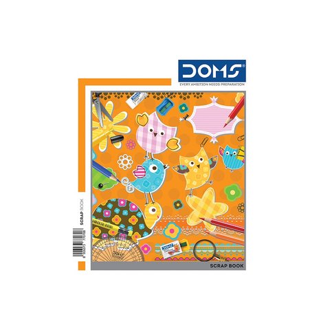 Doms Scrap Book (120 GSM, Assorted, 32 Pages) Price - Buy Online at ₹45 ...