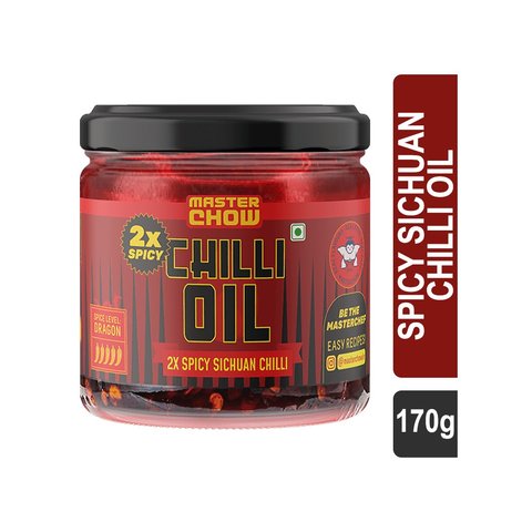 MasterChow 2x Spicy Sichuan Chilli Oil Price - Buy Online at ₹199 in India