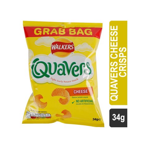 Walkers Quavers Cheese Crisps Price - Buy Online at Best Price in India
