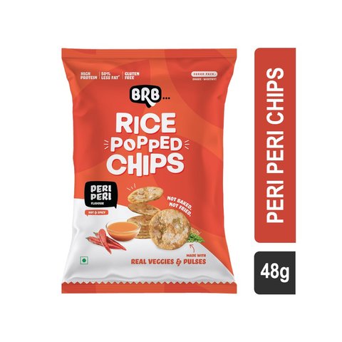 BRB Peri Peri Rice Popped Chips Price - Buy Online at ₹40 in India