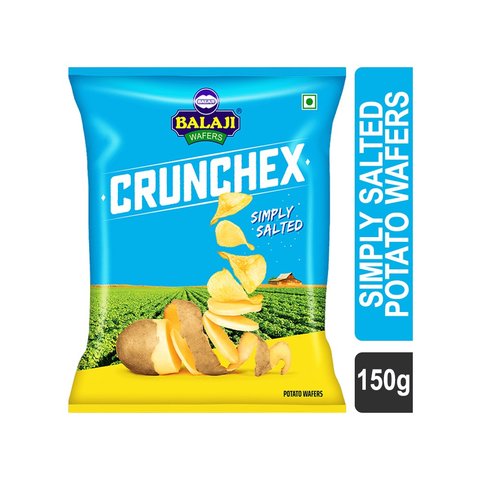 Balaji Crunchex Simply Salted Potato Wafers Price - Buy Online at Best ...