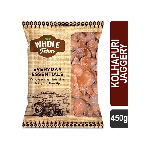 Whole Farm Premium Kolhapuri Jaggery Price - Buy Online at Best Price ...