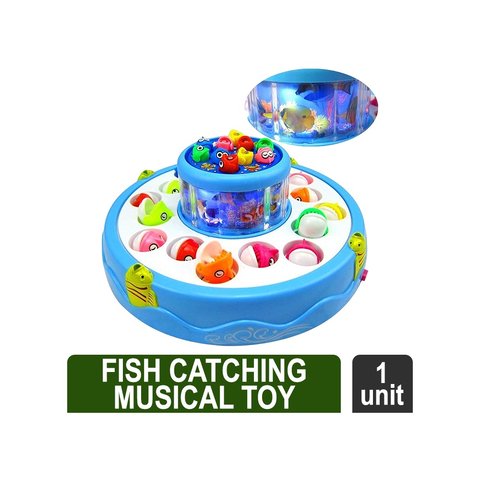 Toyshine Fish Catching Musical Toy with 26 Fishes and 4 Pods Price ...