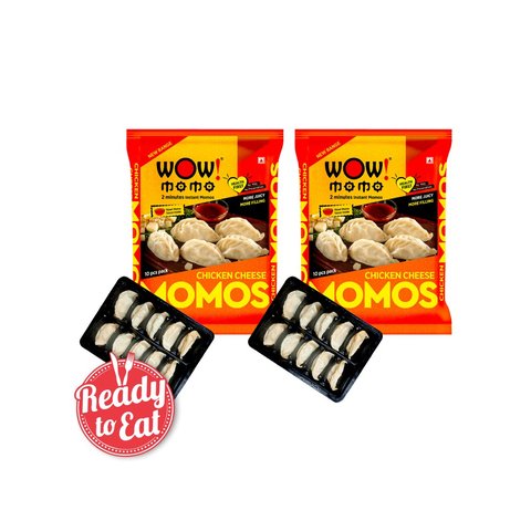 Wow! Momo Chicken Cheese Momos (Frozen) - Pack of 2 Price - Buy Online ...