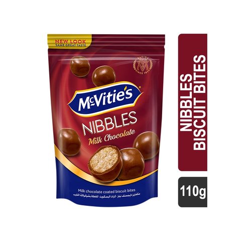 McVitie's Nibbles Biscuit Bites (Milk Chocolate) Price - Buy Online at ...