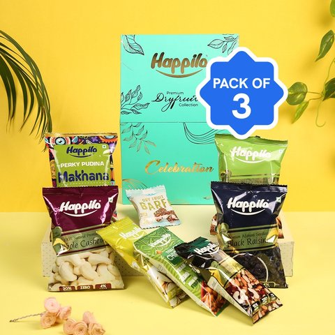Happilo Celebration Gift Box (Robin) - Pack of 3 Price - Buy Online at ...