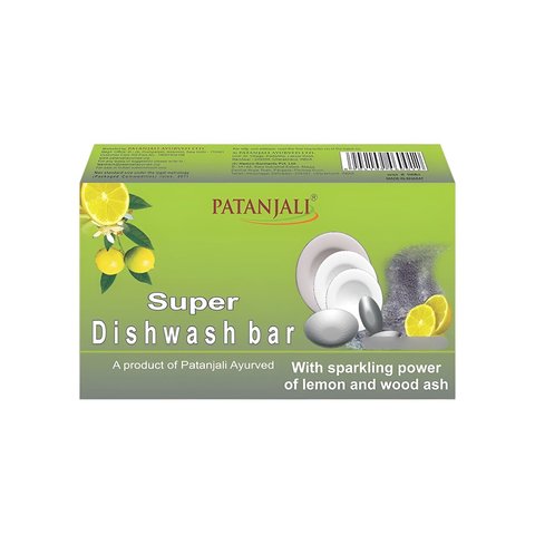 Patanjali Super Dishwash Bar (160 g) Price - Buy Online at ₹10 in India