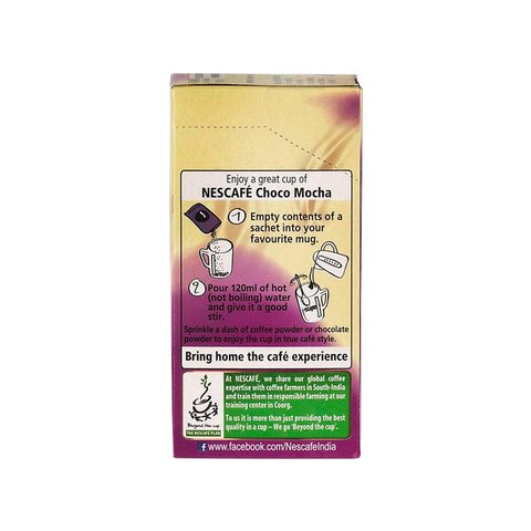 Nescafe Choco Mocha Coffee Price - Buy Online at ₹100 in India