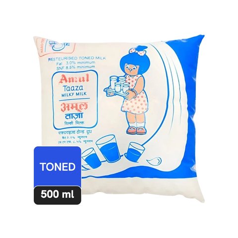 Amul Taaza Toned Fresh Milk Price Buy Online At 27 In India Amul Taaza Toned Fresh Milk Price Buy Online At 27 In India