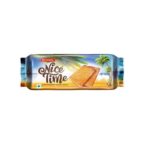 Britannia Nice Time Coconut Biscuit - Buy 3 Get 1 Free Price - Buy ...