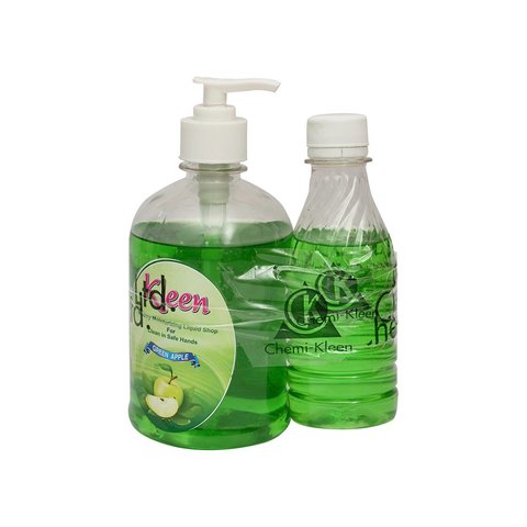 Kleen Green Apple Hand Wash - Free Refill Price - Buy Online at Best ...