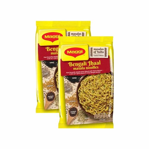 Maggi Bengali Jhaal Masala Noodles Pack Of 2 Price Buy Online At maggi-bengali-jhaal-masala-noodles-pack-of-2-price-buy-online-at