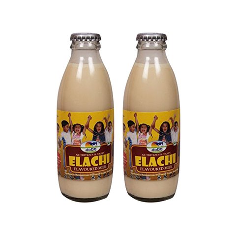 Buy Nandini Elaichi Flavoured Milk (Bottle) - Pack of 2 Online at ₹40 ...