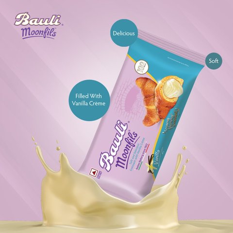 Bauli Moonfils Vanilla Puff Roll Price - Buy Online at ₹14 in India