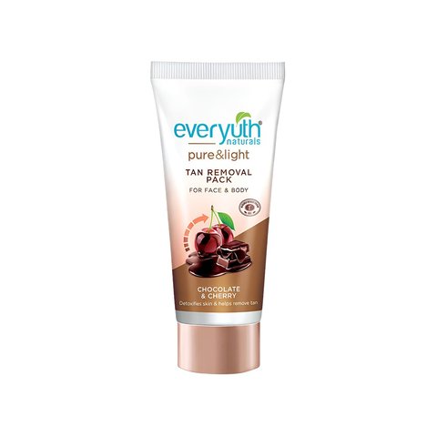 Everyuth Naturals Tan Removal Face & Body Pack (Chocolate and Cherry ...