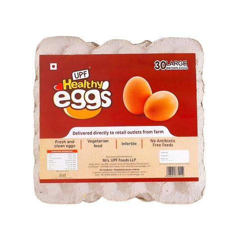 UPF Healthy Brown Eggs Price - Buy Online at ₹361 in India