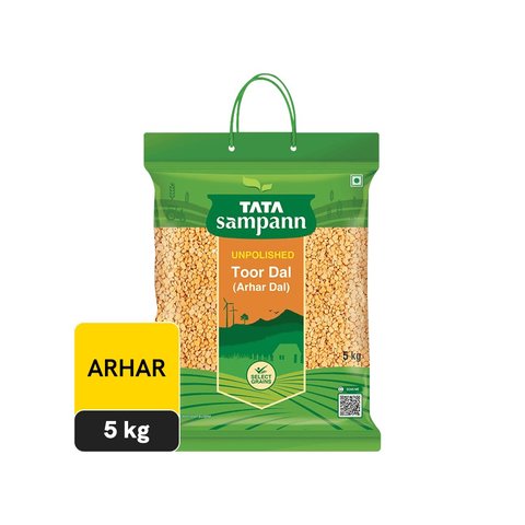 Tata Sampann Unpolished Arhar Dal/Toor Dal Price - Buy Online at Best ...