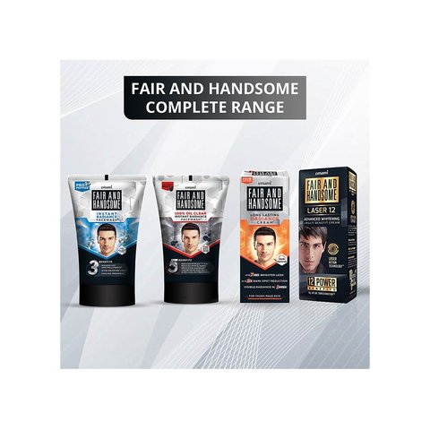 Emami Fair and Handsome Instant Radiance Face Wash - Buy 2 Get 1 Free ...