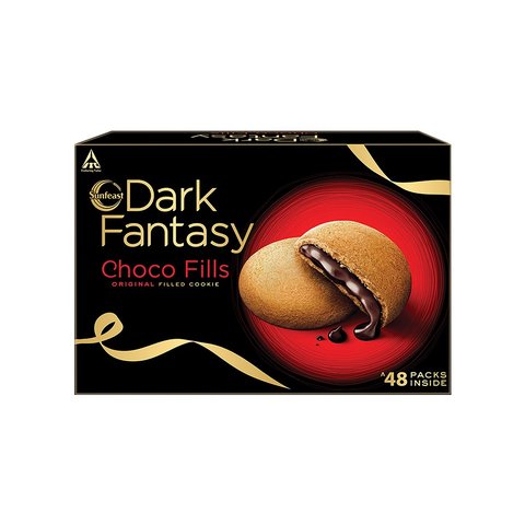 Sunfeast Dark Fantasy Biscuit - Choco Fills Cookies (600 g) - Pack of 2 ...
