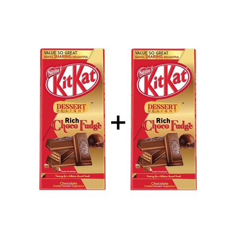 Nestle KitKat Rich Chocolate Coated Wafer Bar - Buy 1 Get 1 Free Price ...