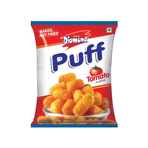 Yellow Diamond Puff Tomato Crisps Price - Buy Online at Best Price in India