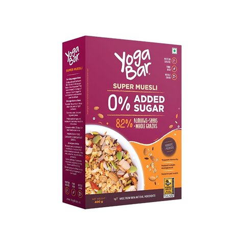 Yoga Bar 0% Added Sugar Super Muesli Price - Buy Online at Best Price ...