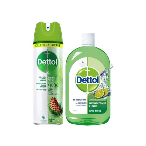 Dettol Surface Spray Sanitizer for Germ-Protection on Hard & Soft ...