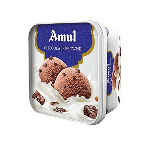Amul Chocolate Brownie Ice Cream Tub Price - Buy Online at ₹230 in India