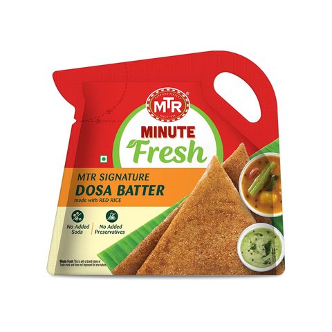 MTR Minute Fresh Signature Red Rice Dosa Batter - Pack of 2 Price - Buy ...