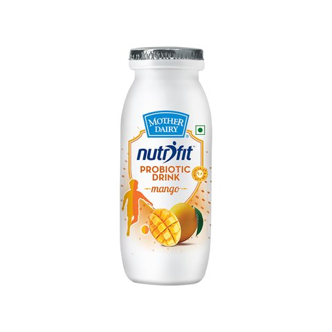Mother Dairy Nutri Fit Mango Lassi - Pack of 12 Price - Buy Online at ...