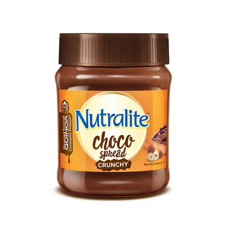 Nutralite Crunchy Chocolate Spread (Quinoa & Hazelnut) - Pack of 2 ...
