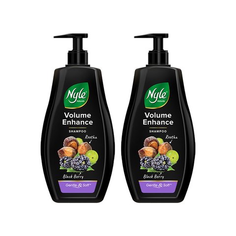 Nyle Naturals Volume Enhance Shampoo (Anti-Hairfall) - Pack of 2 Price ...