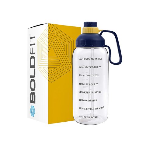 Boldfit Gym Gallon Plastic Bottle - 2 L (Mega White) Price - Buy Online ...