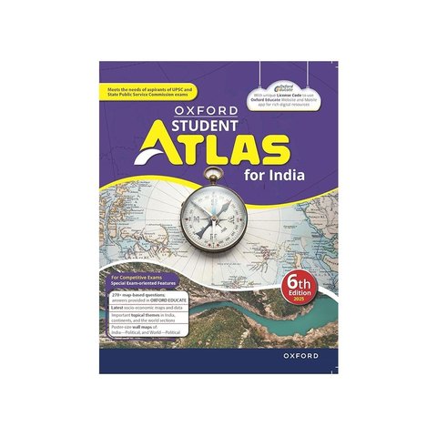 Oxford Student Atlas for India (6th Edition 2025) Price - Buy Online at ...